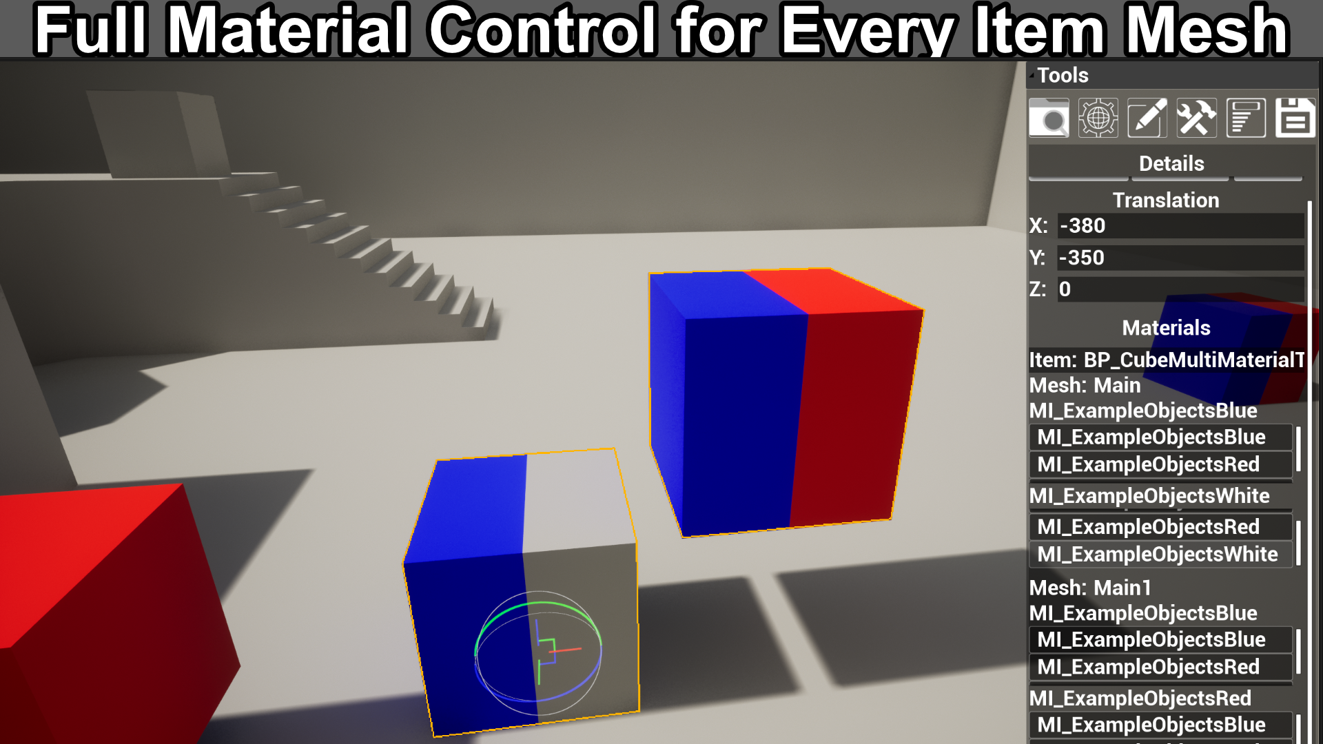 In-Game Multiplayer Level Editor Framework - Map Editor